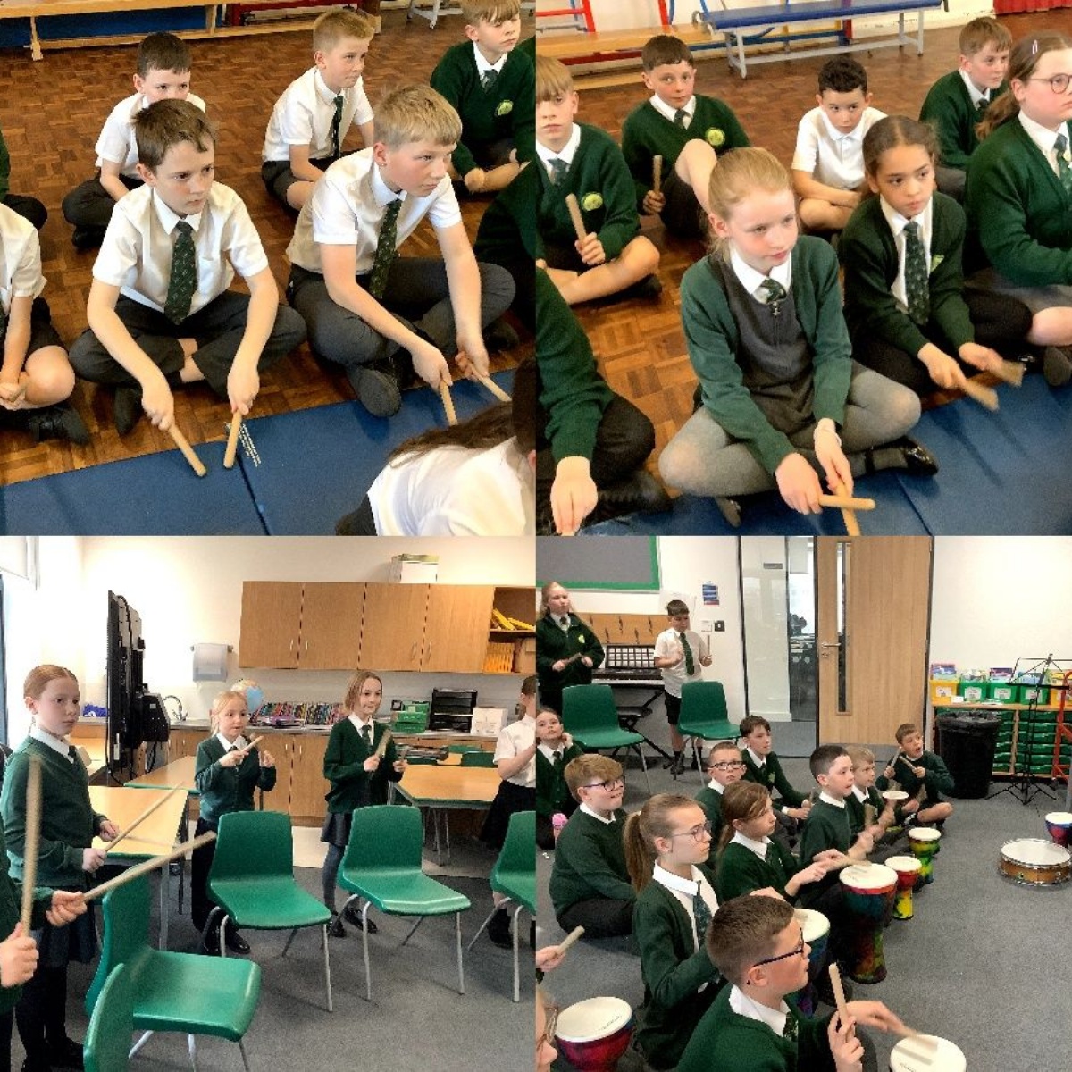 Dosthill Primary Academy - Year 5 Prepares for Drumming Performance ...